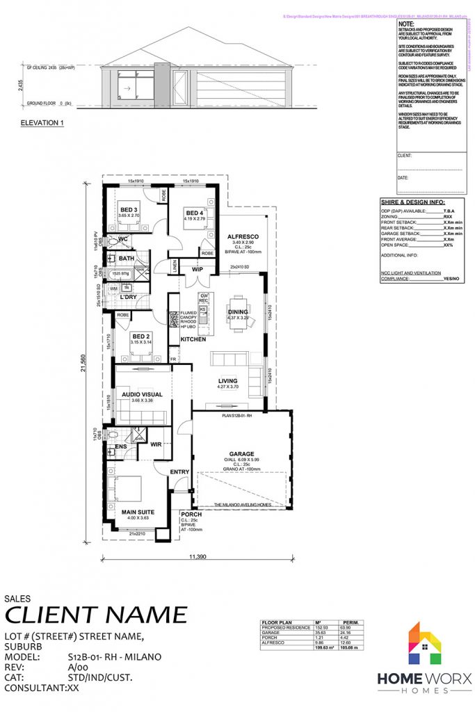 Milano - Homeworx Homes